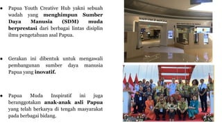 Papua Youth Creative Hub | PDF