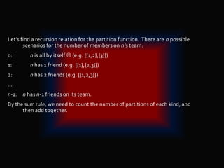 Recurrence Relation | PPTX