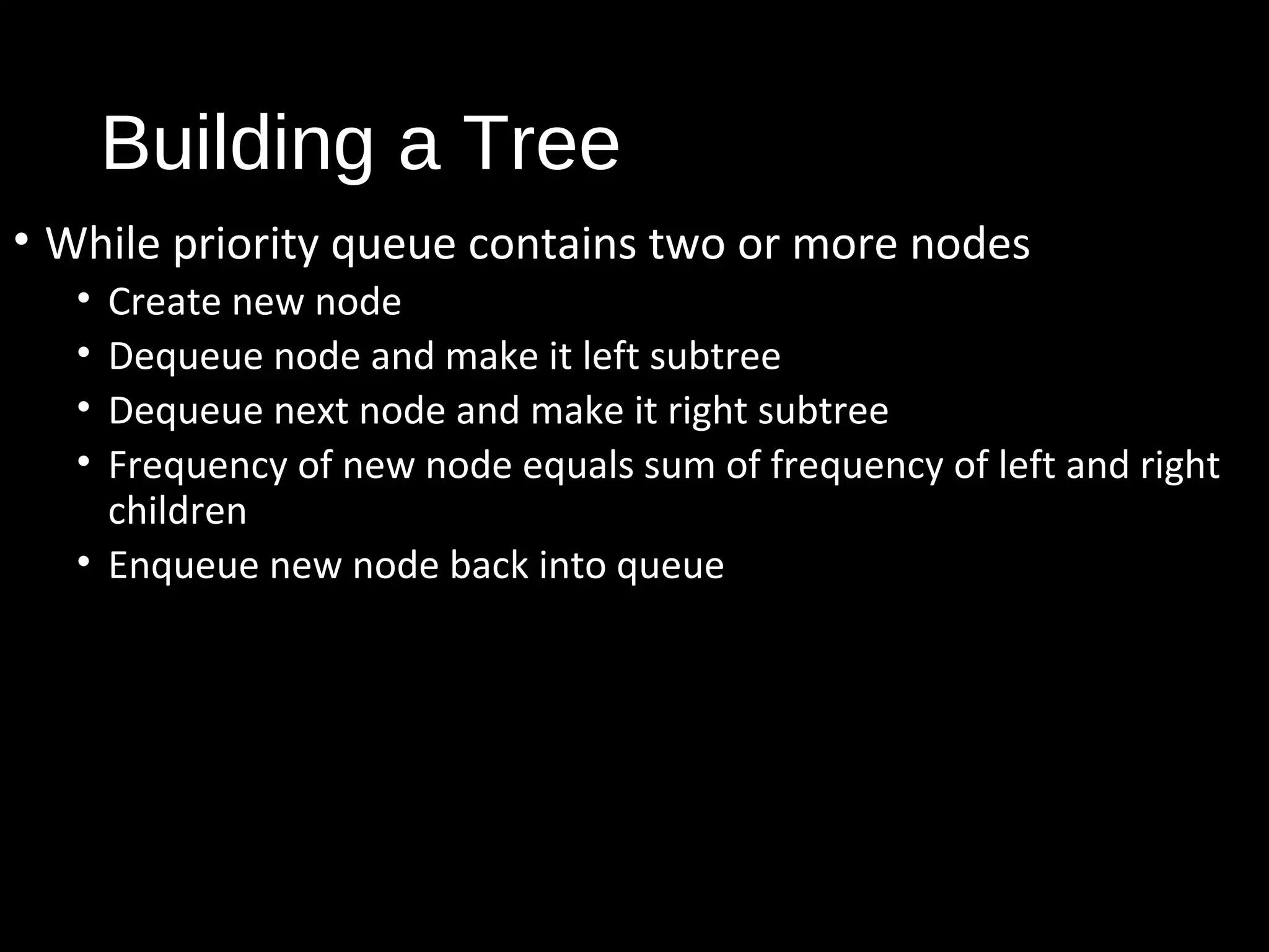 Huffman Tree And Its Application | PPT