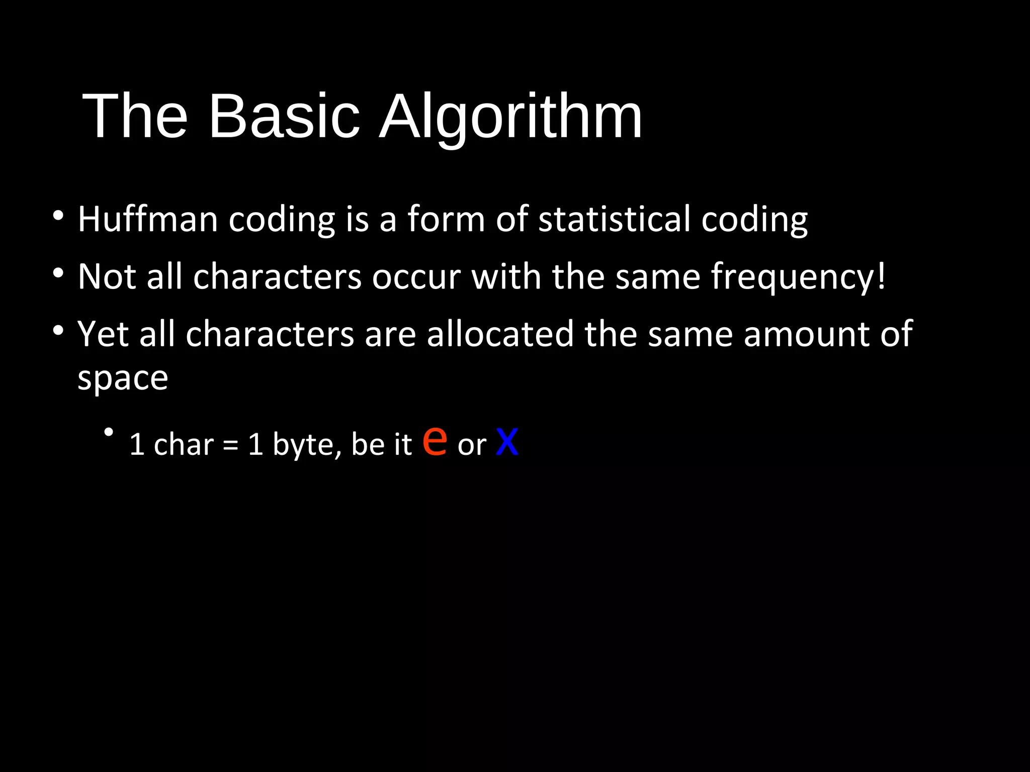Huffman Tree And Its Application | PPT