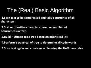 Huffman Tree And Its Application | PPT