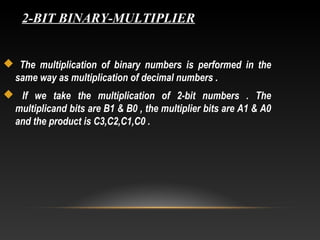 Binary Mutipliers | PPT