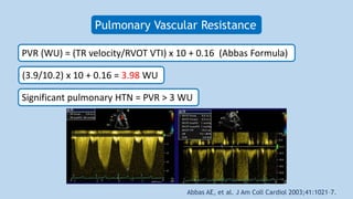 Non-invasive haemodynamic monitoring by Echocardiography | PPT