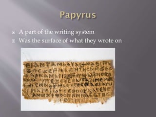 Papyrus | PPTX