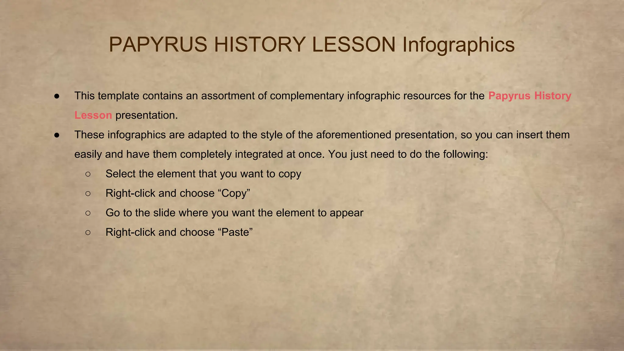 papyrus-history-lesson-infographics.pptx