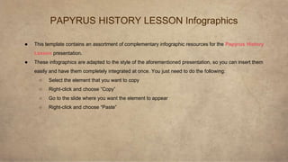 papyrus-history-lesson-infographics.pptx