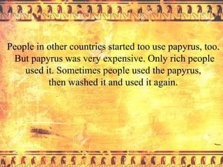 Papyrus | PPTX | Gardening | Home & Garden