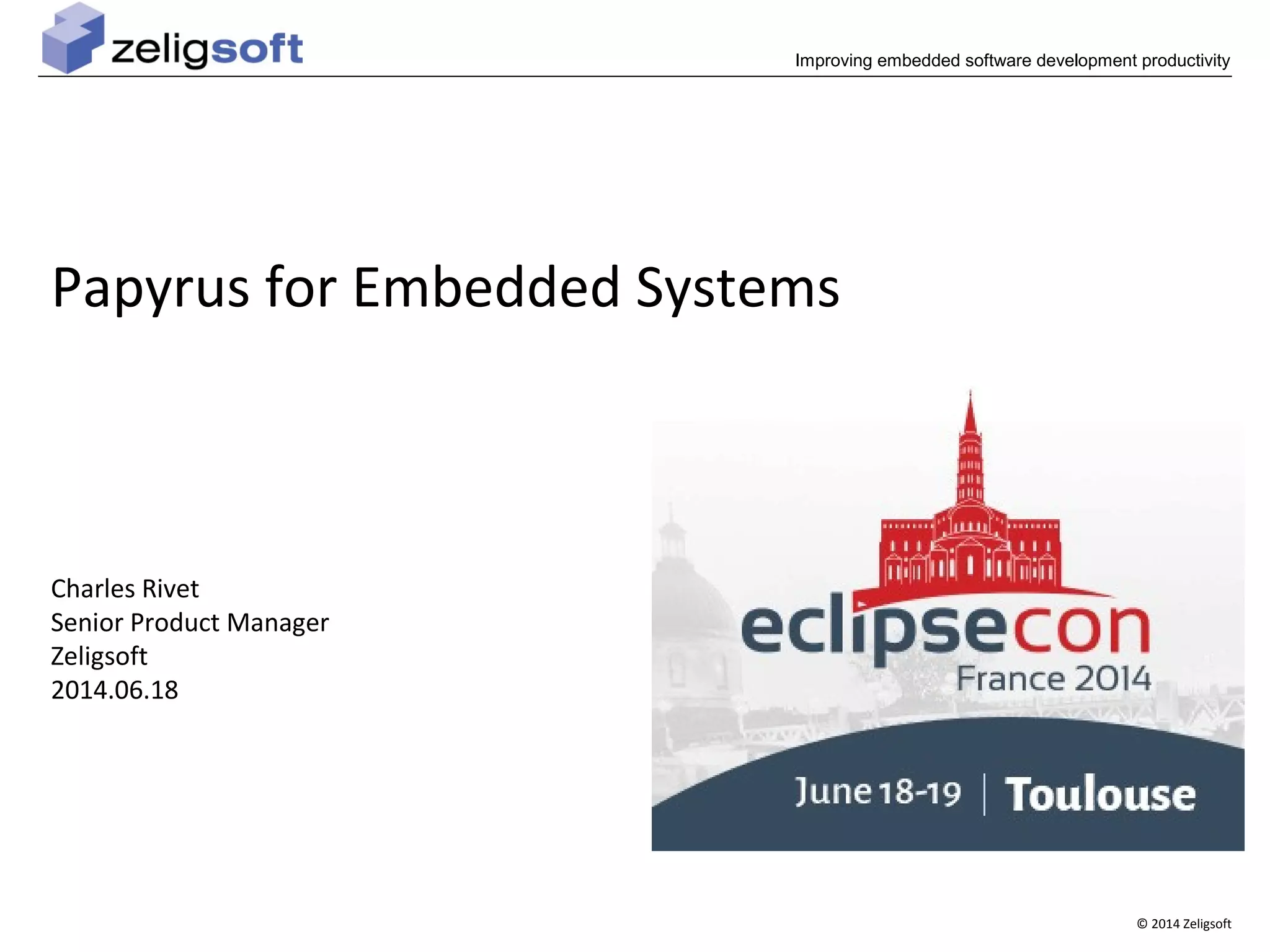 Papyrus for real-time embedded | PPT