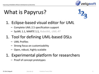 Papyrus for real-time embedded | PPTX | Programming Languages | Computing