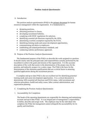 Paq instructions | PDF