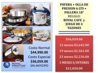 Paquetes evento mazo 2018 2 | PDF