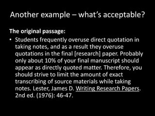 Para.summ.quote intro | PPT