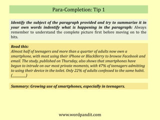 Para completion | PPTX