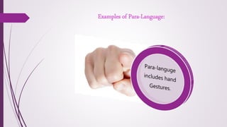 Para-Language | PPTX