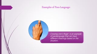 Para-Language | PPTX