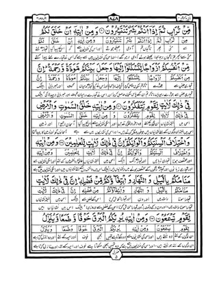 Quran with urdu translation and Tafseer | Para 21 | PDF