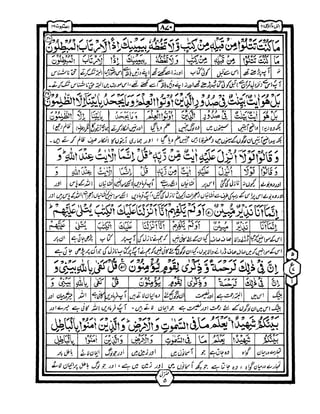 Quran with urdu translation and Tafseer | Para 21 | PDF