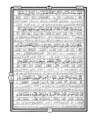 Quran with urdu translation and Tafseer | Para 21 | PDF