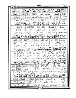 Quran with urdu translation and Tafseer | Para 21 | PDF
