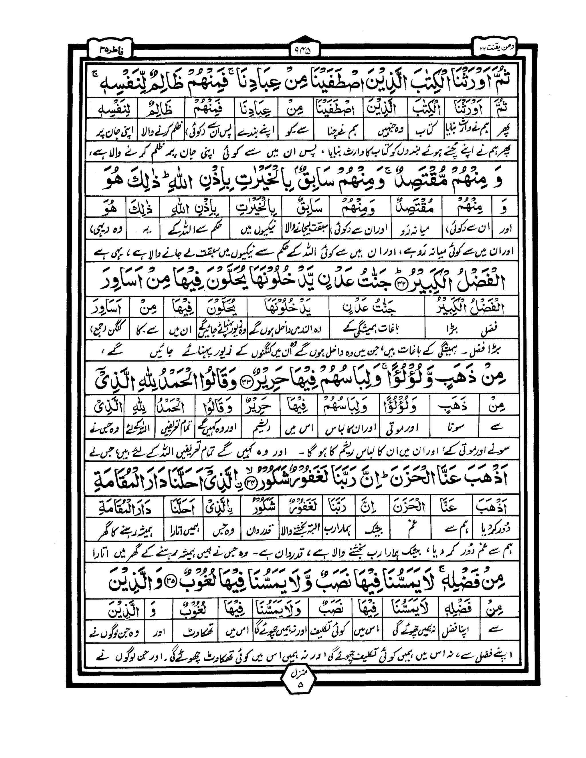 Quran with urdu translation and Tafseer | Para 22 | PDF