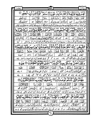 Quran with urdu translation and Tafseer | Para 23 | PDF