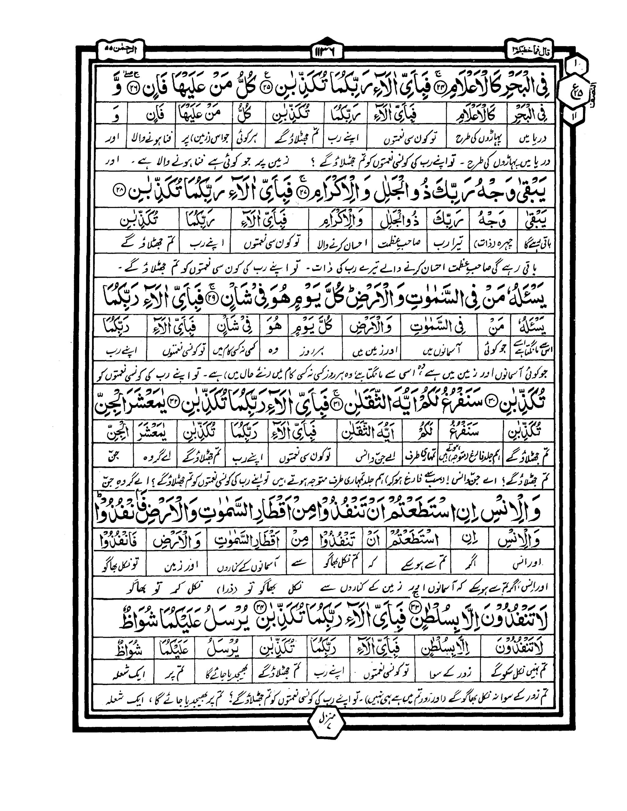 Quran with urdu translation and Tafseer | Para 27 | PDF