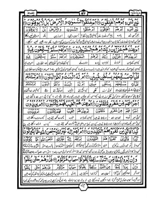 Quran with urdu translation and Tafseer | Para 27 | PDF