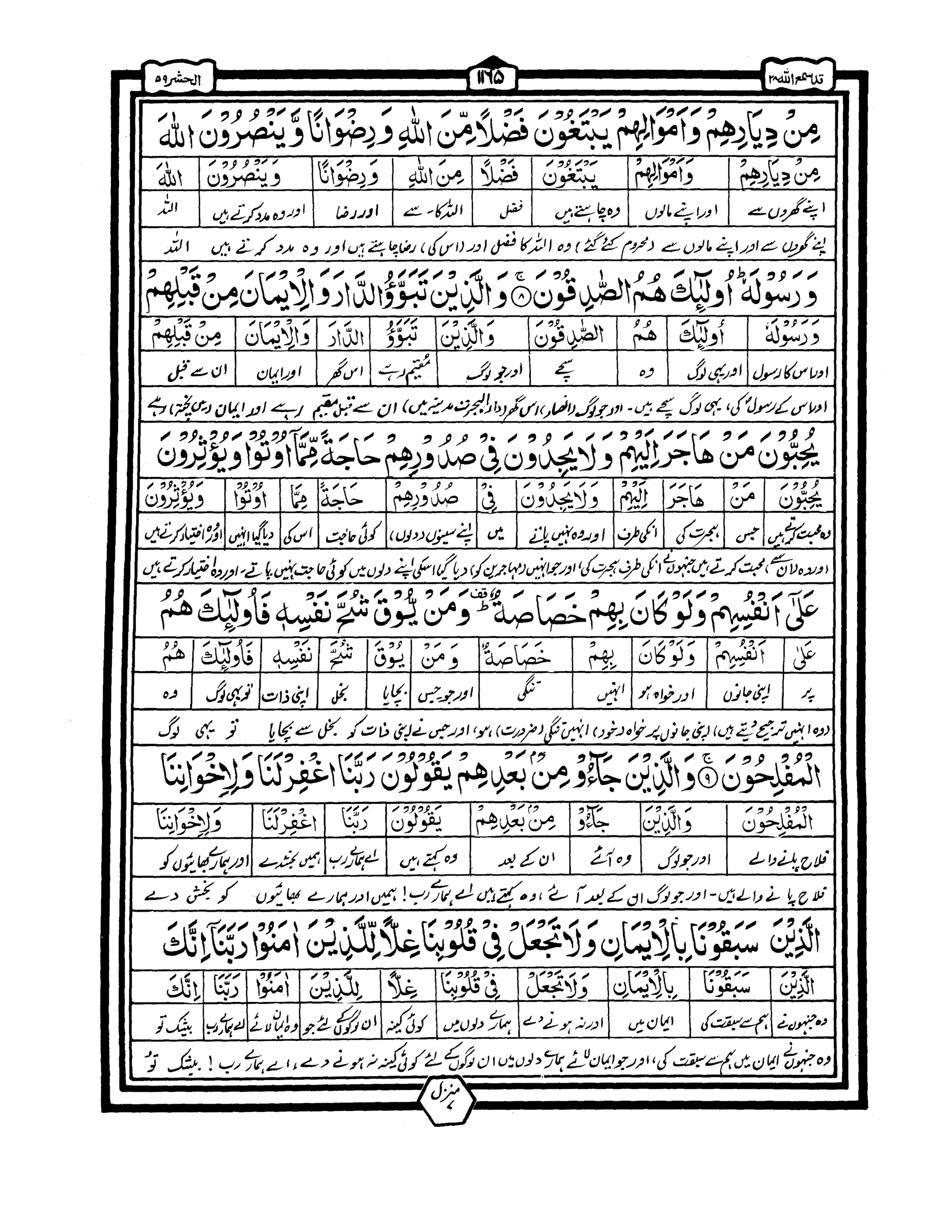 Quran with urdu translation and Tafseer | Para 28 | PDF