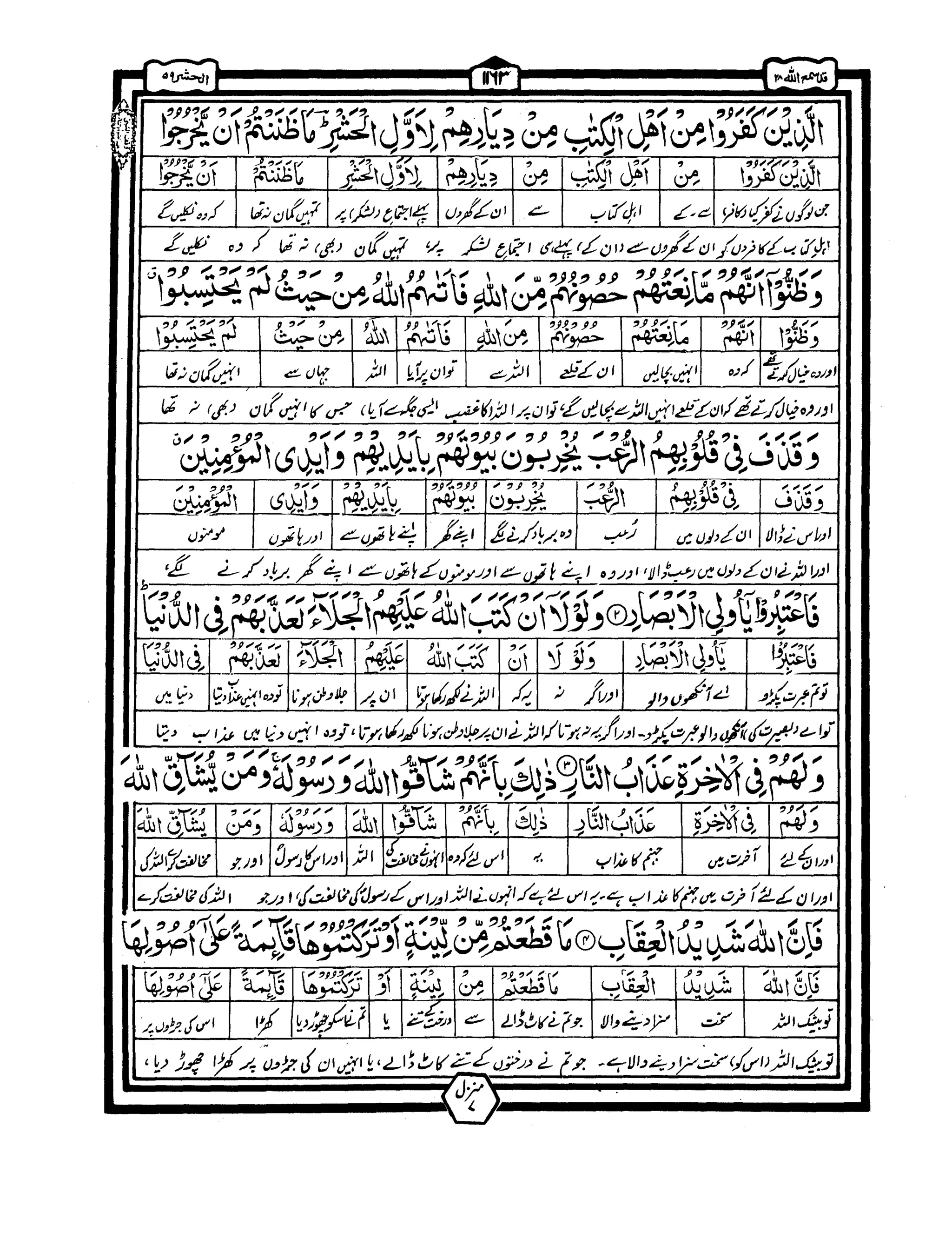 Quran with urdu translation and Tafseer | Para 28 | PDF