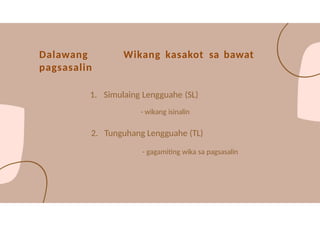 G10_Mga Paraan ng Pagsasalin ng mga Salita | PPTX