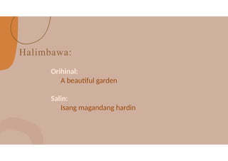 G10_Mga Paraan ng Pagsasalin ng mga Salita | PPTX