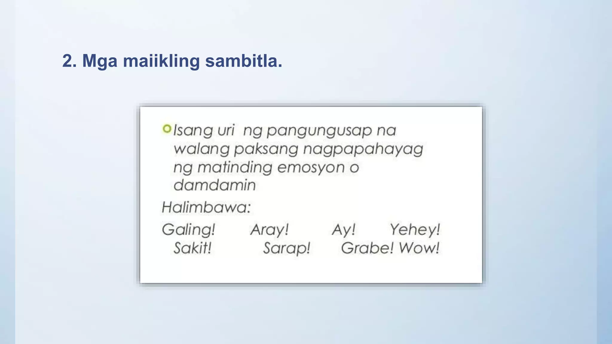 Paraan ng pagpapahayag ng saloobin o damdamin | PPTX