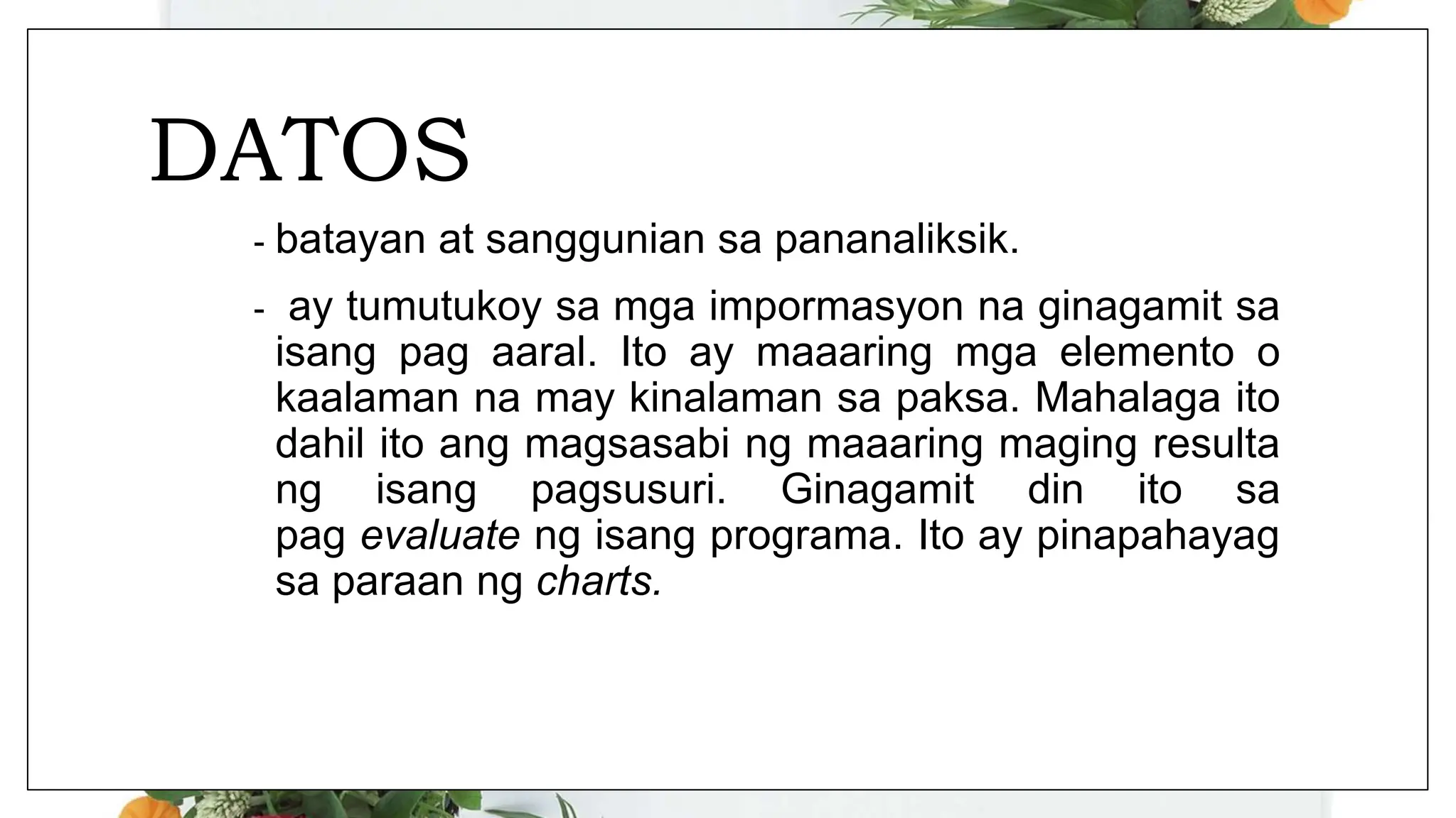 paraan sa pagkuha ng datos g11 lesson 6.pptx