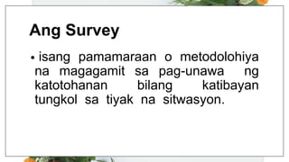 paraan sa pagkuha ng datos g11 lesson 6.pptx