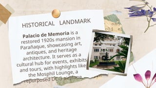 PARAÑAQUE CITY Tourist Spots and Attractions | PPTX