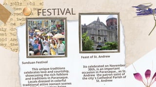 PARAÑAQUE CITY Tourist Spots and Attractions | PPTX