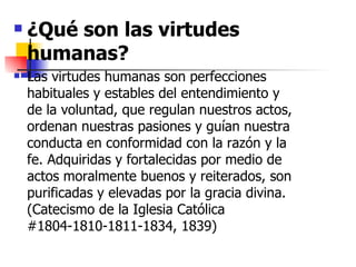 VIRTUDES | PPT