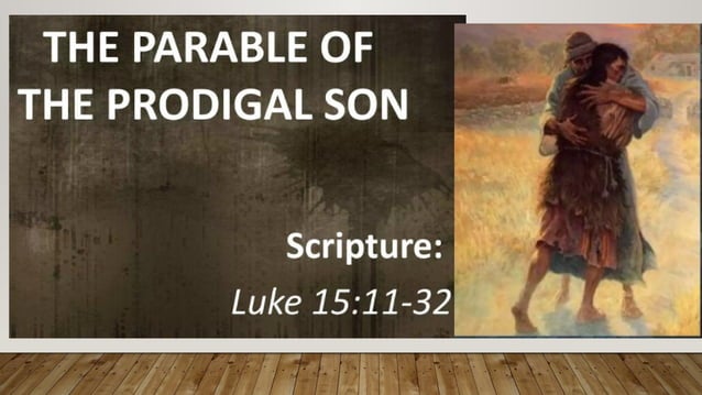 PARABLE-OF-THE-PRODIGAL-SON.powerpoint ppt | PPTX | Gospel Music | Music