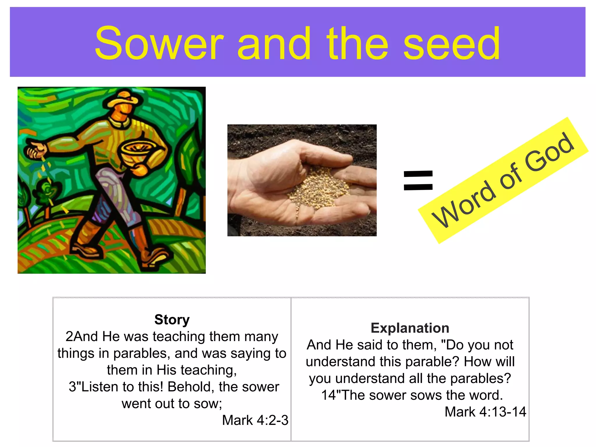 Parable of 4 soils pp | PPTX