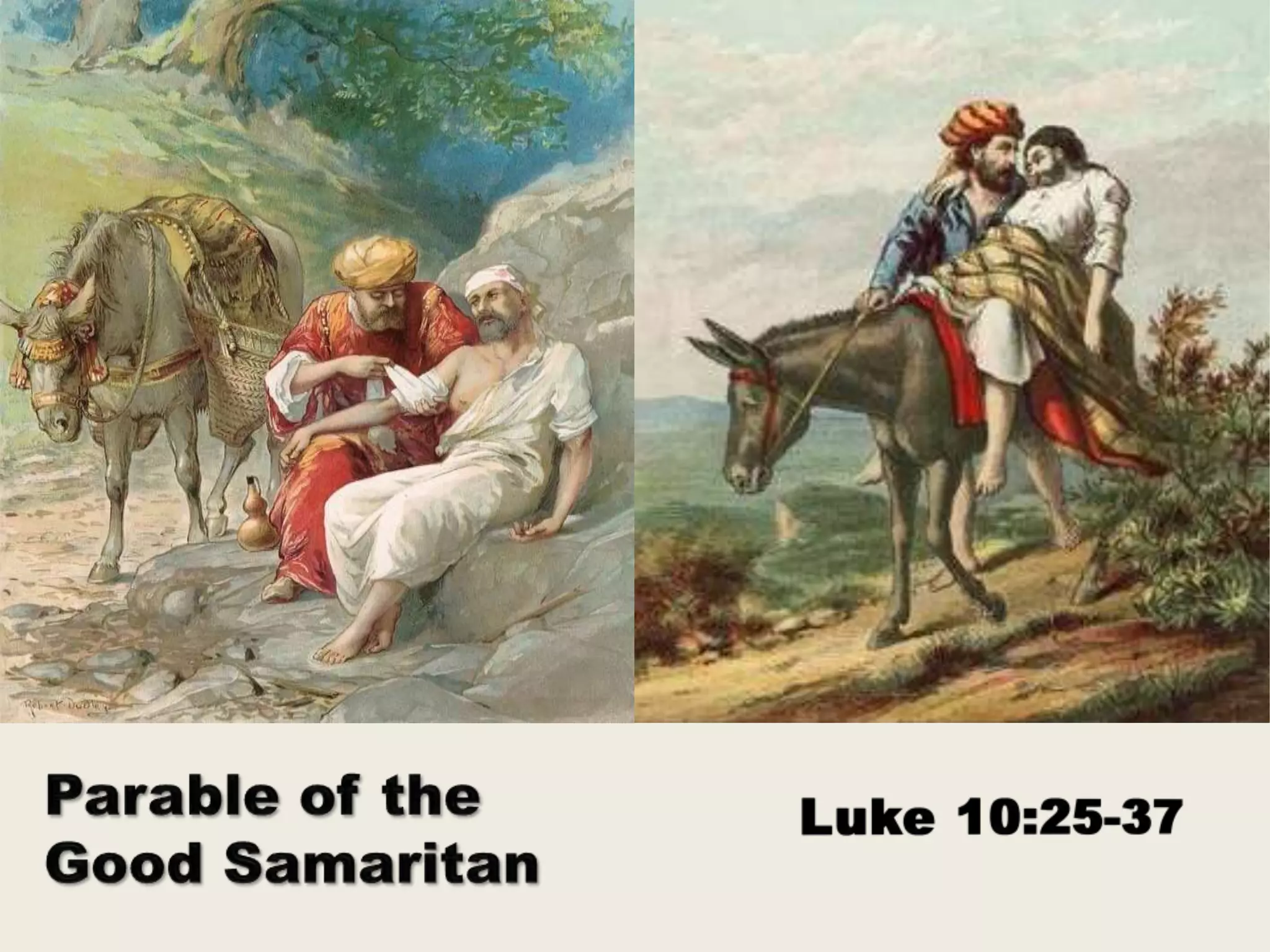 Parable of the Good Samaritan | PPTX