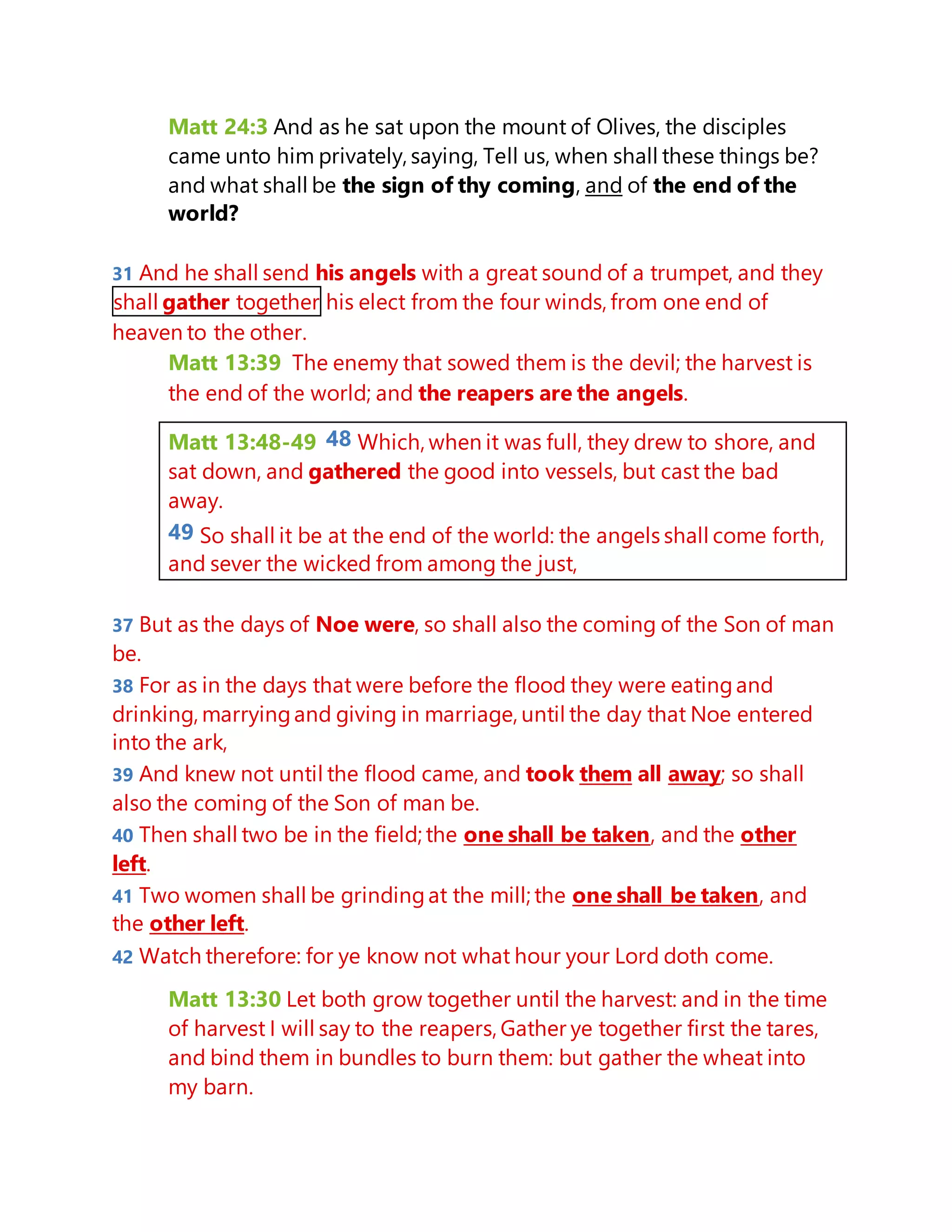 Parable of the Net | DOCX