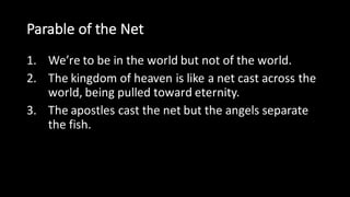 Parable Of The Net, 4/10/16 | PDF