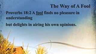 Parable of the Rich Fool | PPTX