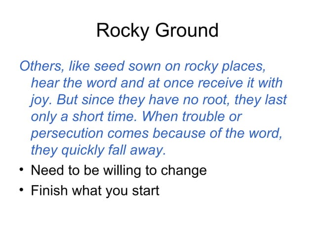 Parable of the sower | PPT | Christianity | Religion & Spirituality