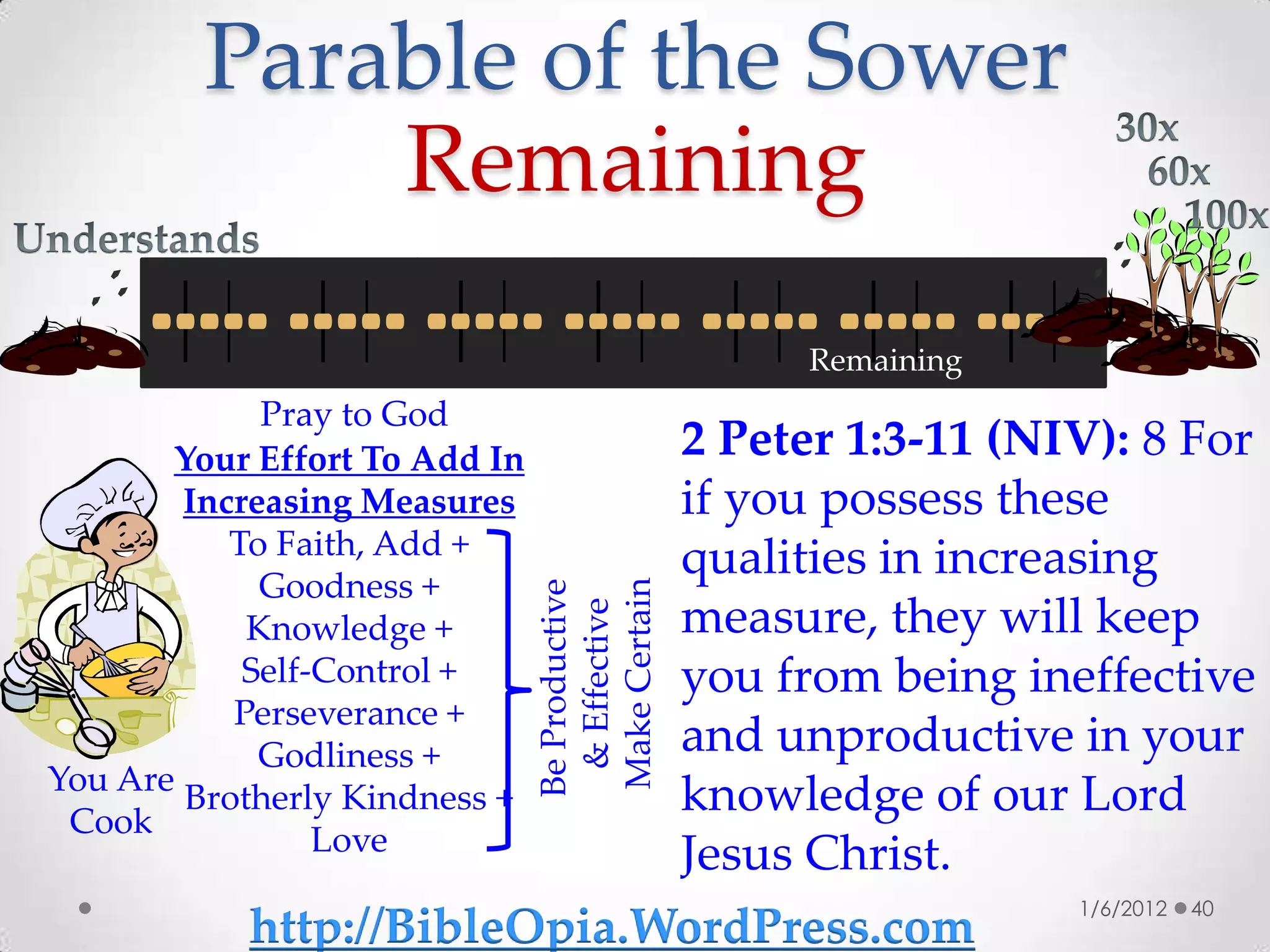 Parable of the Sower and Reapers Roadmap | PDF