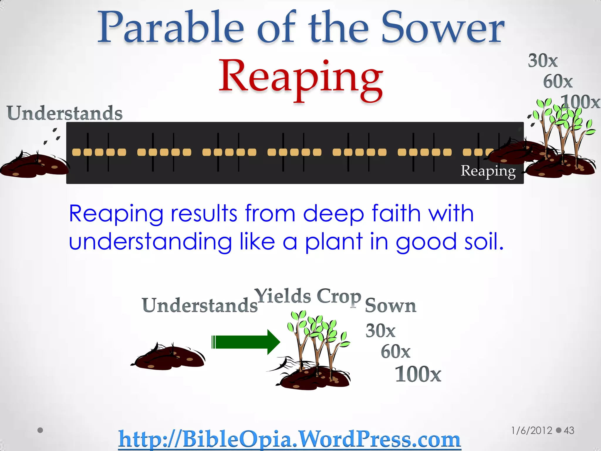 Parable of the Sower and Reapers Roadmap | PDF