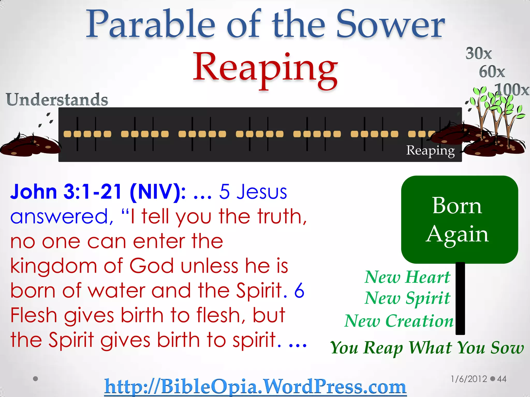 Parable of the Sower and Reapers Roadmap | PDF