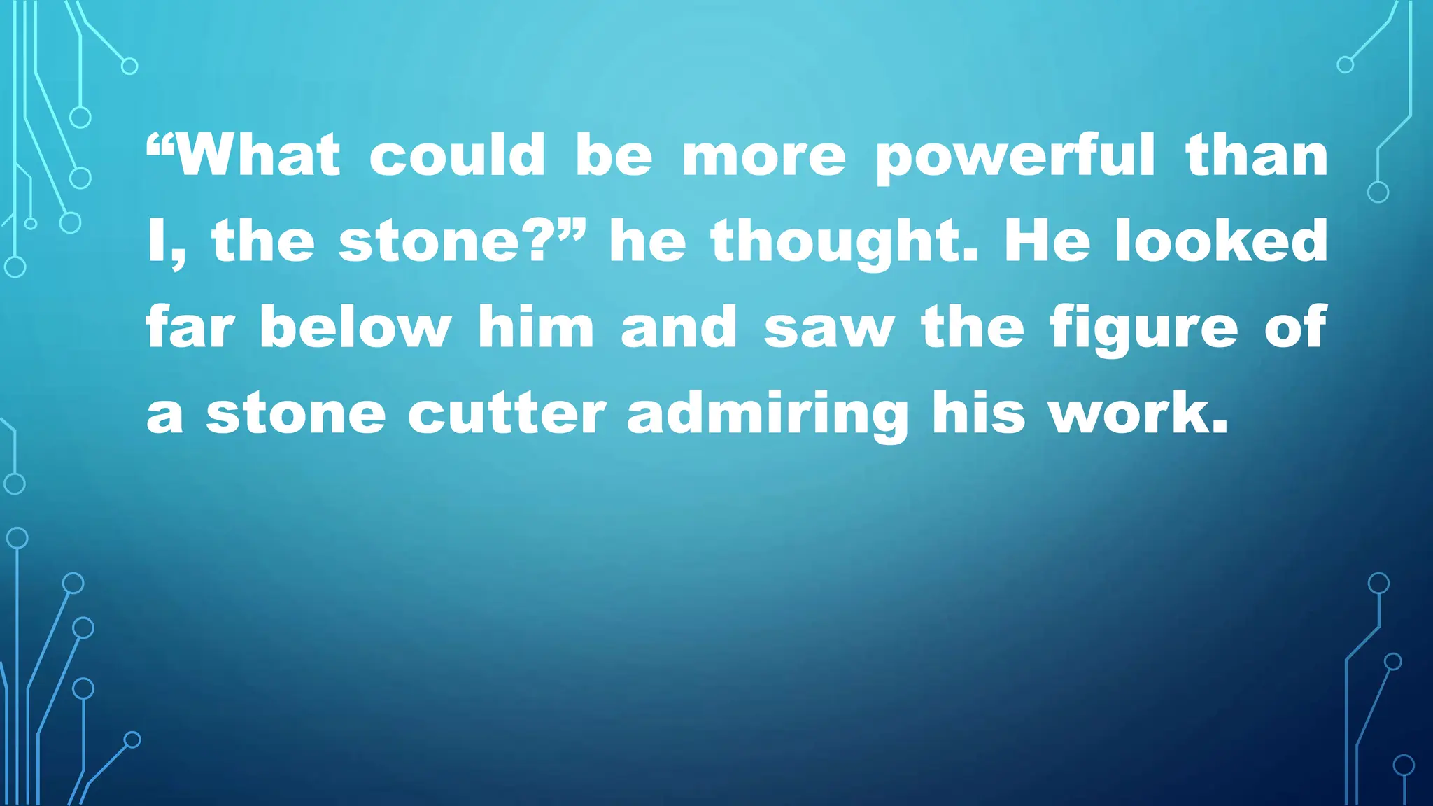 Parable of the Stonecutter.pptx