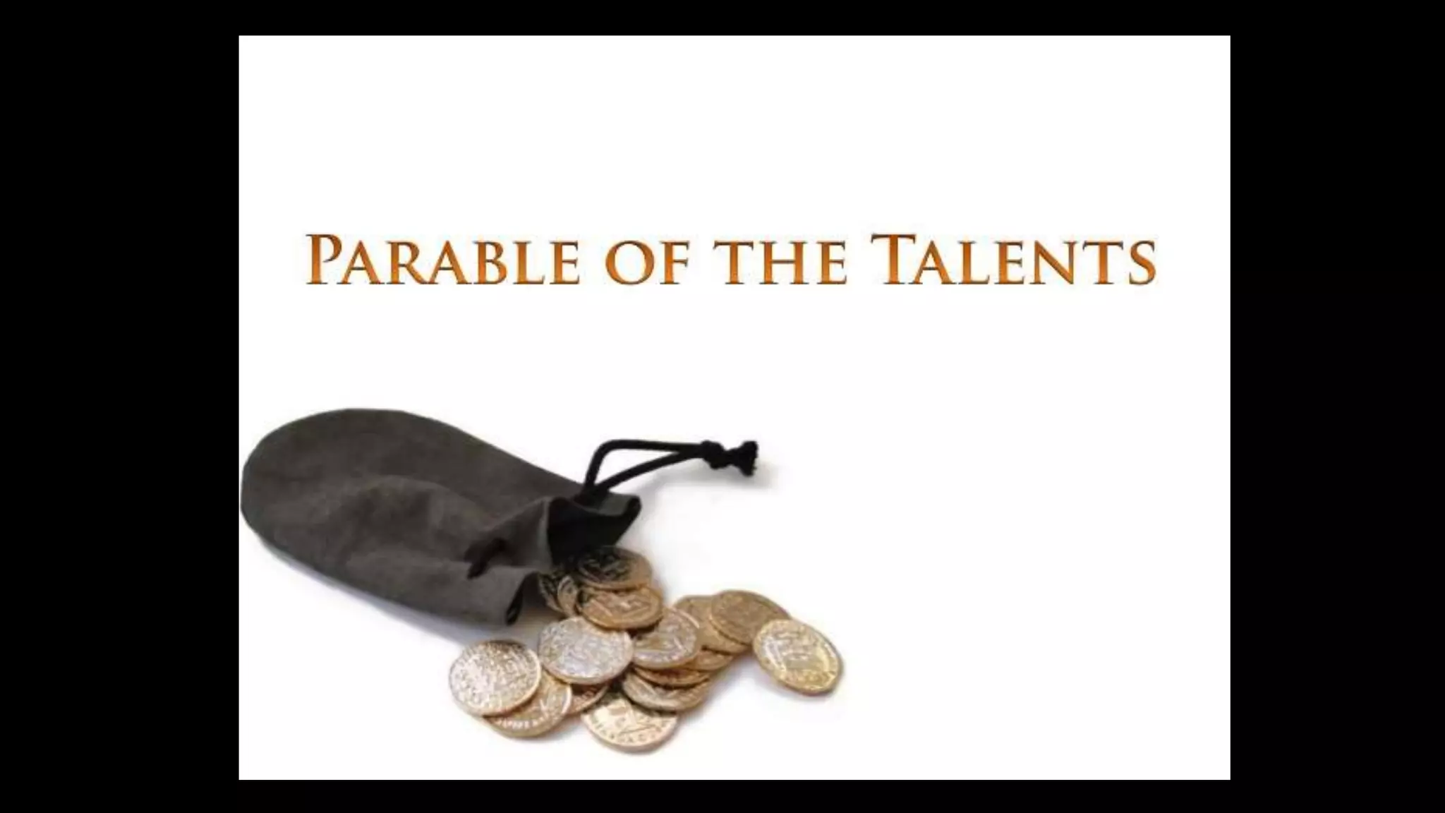 Parable of the talents | PPTX