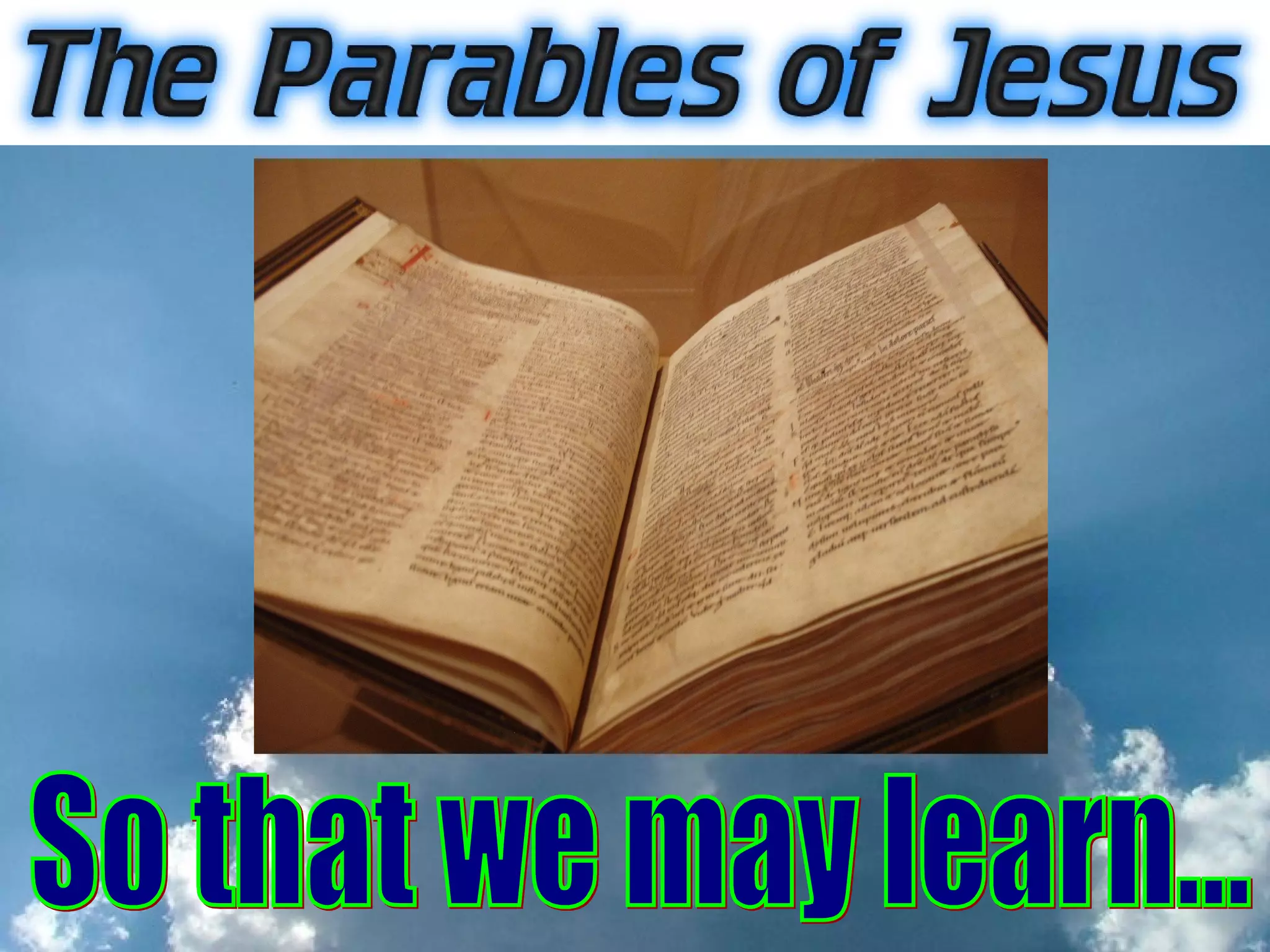 Parable rich fool | PPT